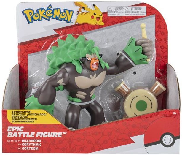 Pokémon: Epic Battle Figure - Rillaboom | PL Card World